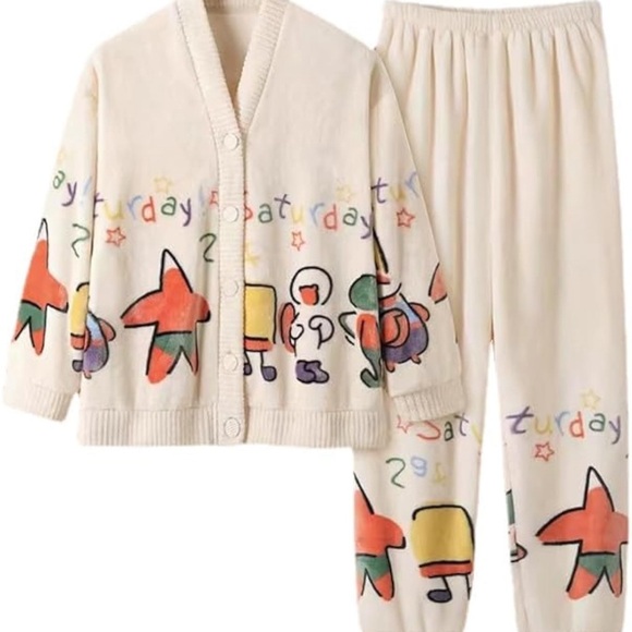 attria | Intimates & Sleepwear | Attaria Womens Pajama Sets Kawaii ...